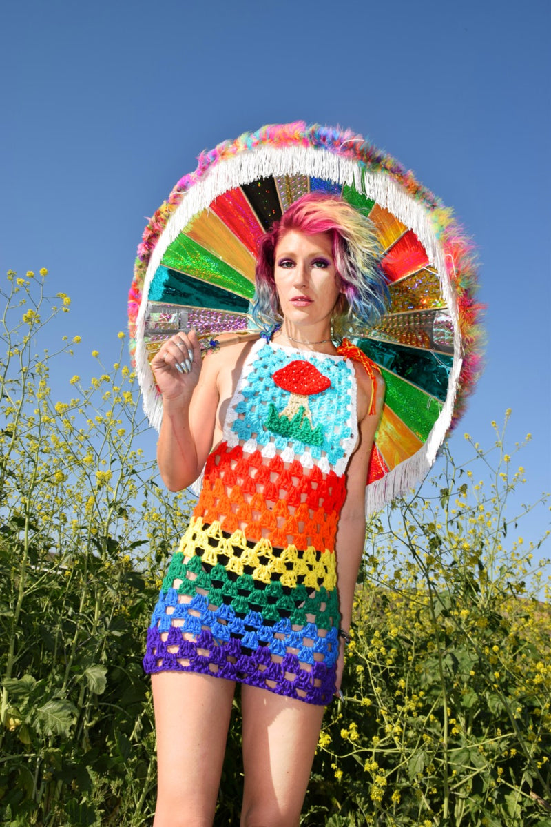 Psychedelic Rainbow Jumper – A Creative Wonderland